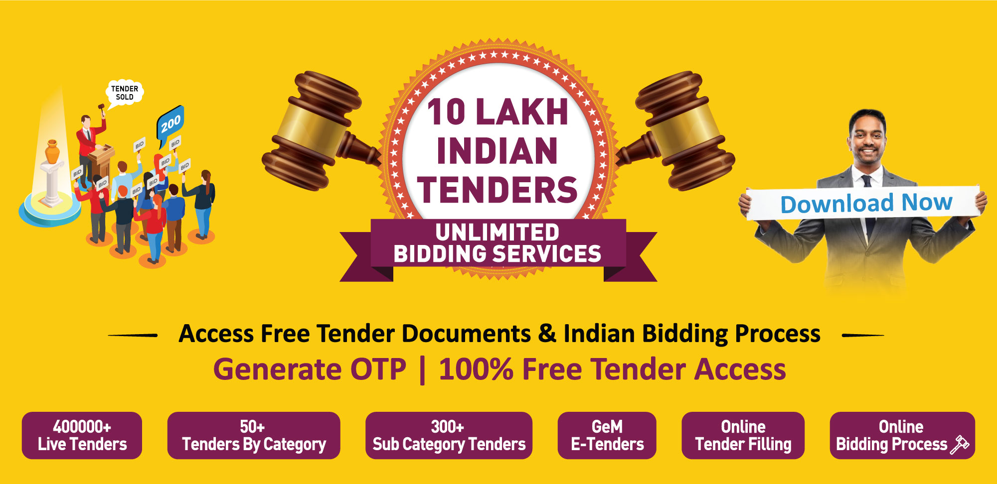 Government Tenders Info | Govt Tender Site | Tender From Government